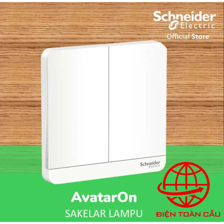 Công Tắc Ổ Cắm Avataron Màu Trắng - Điện Toàn Cầu