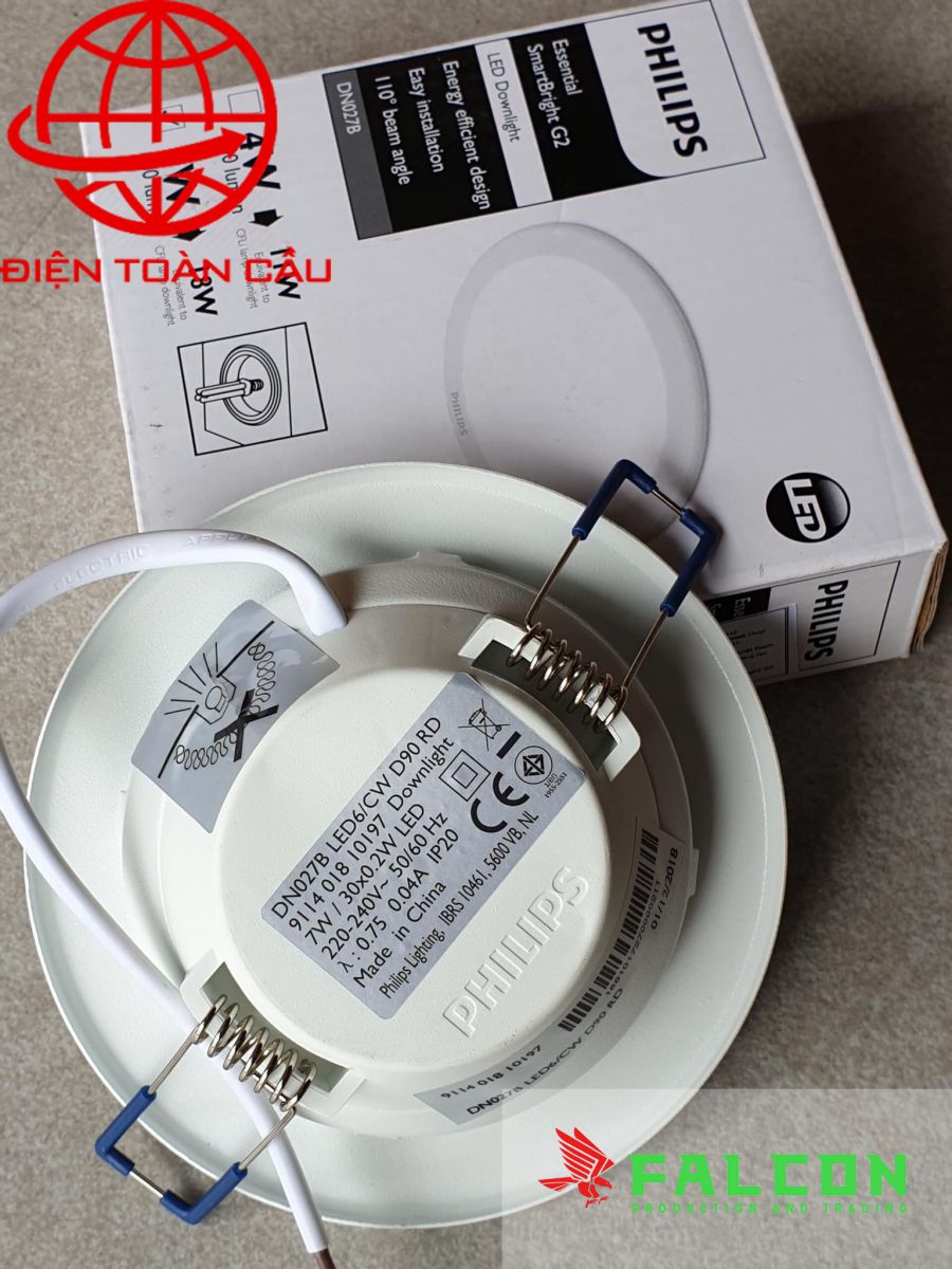 Đèn Âm Trần Philips DN027B - Điện Toàn Cầu