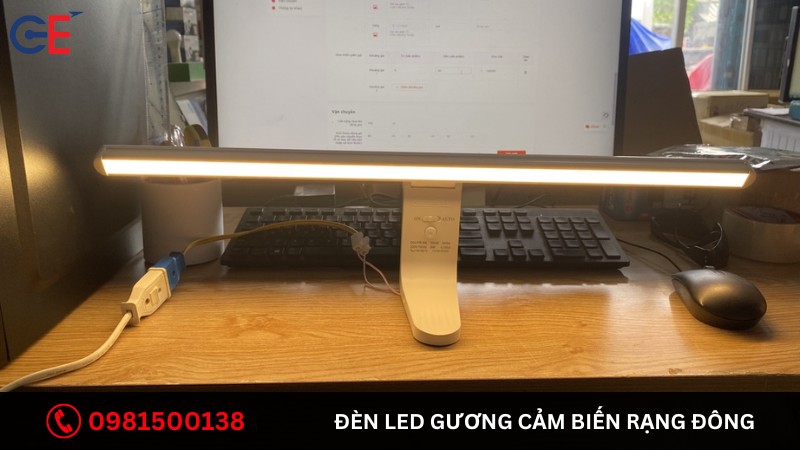Đèn Led gương cảm biến Rạng Đông 8W - Điện Toàn Cầu